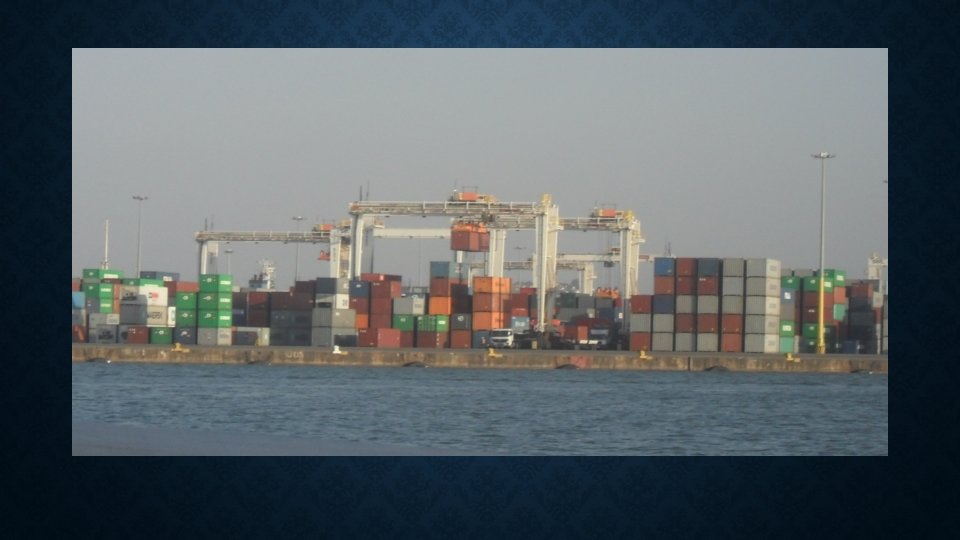 PORT AND TERMINAL DURBAN PORT SHIPPING AND LOGISTICS