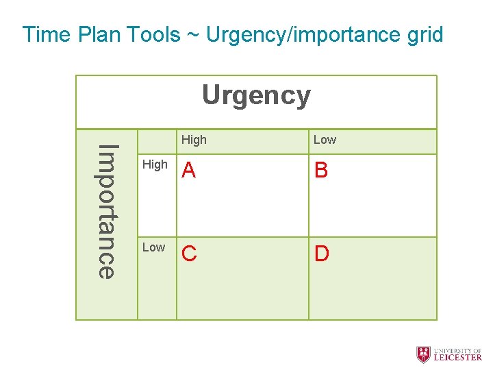 Time Management for SEED projects Environment Team Estates