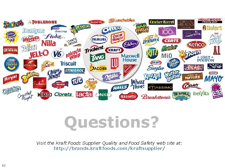 Kraft Foods Supplier Quality and Food Safety Forum