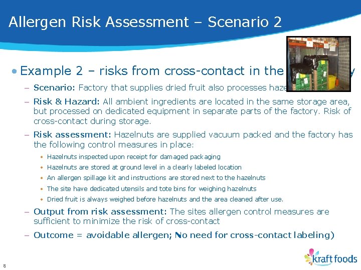 Kraft Foods Supplier Quality and Food Safety Forum