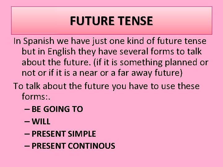 Unit 4 LETS GO Travel vocabulary Future tense