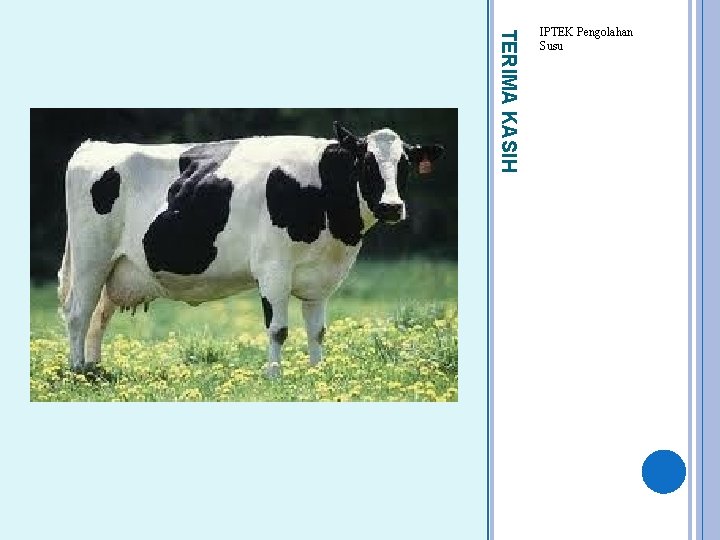 SIFAT FISIK DAN KIMIA SUSU IPTEK Pengolahan Susu