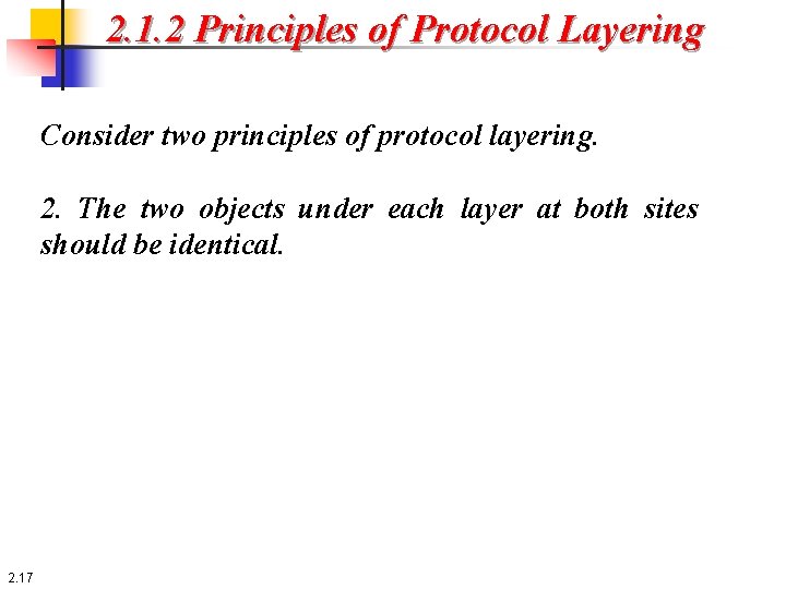 Chapter 2 Network Models Copyright The Mc GrawHill