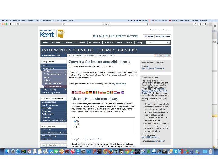 Sensus Access A new approach to support students