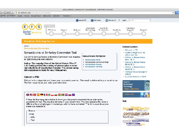 Sensus Access A new approach to support students