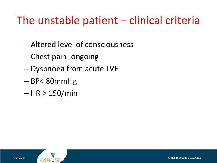 Advanced Arrhythmia Management Tachyarrhythmias In conjunction with the