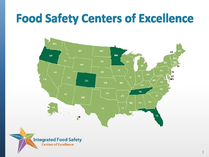 Integrated Food Safety Centers of Excellence Data Driven