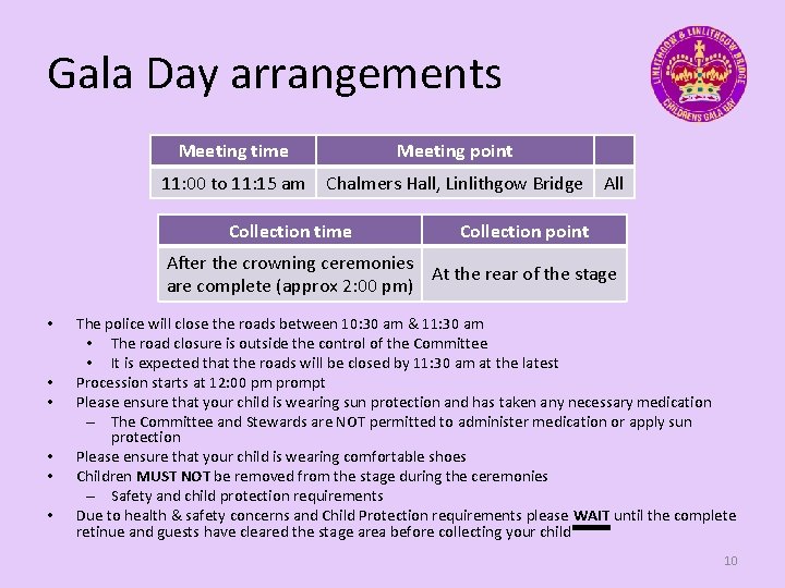 Linlithgow Linlithgow Bridge Childrens Gala Day 2014 Parents