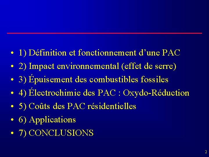 La pile combustible PAC 1 Dfinition et fonctionnement