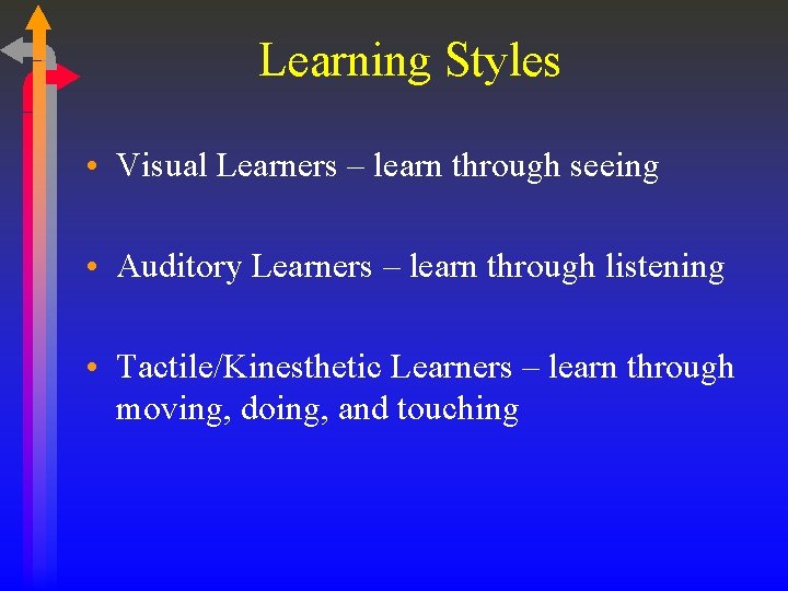 Characteristics of the Learner Educ 3100 Bell Assessment
