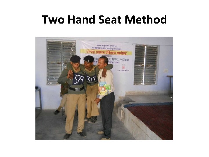 TRANSPORTATION TECHNIQUES FOR VICTIMS DURING EMERGENCY Amit Kumar