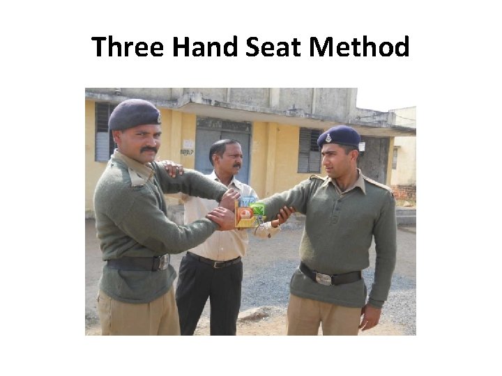 TRANSPORTATION TECHNIQUES FOR VICTIMS DURING EMERGENCY Amit Kumar