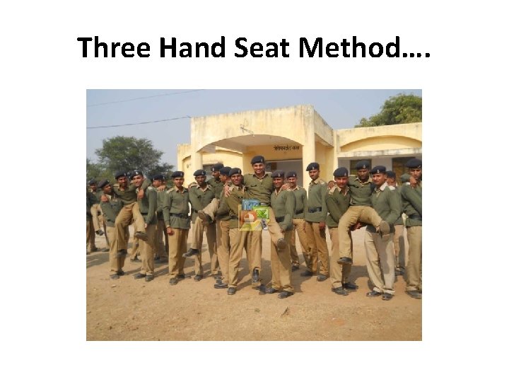 TRANSPORTATION TECHNIQUES FOR VICTIMS DURING EMERGENCY Amit Kumar