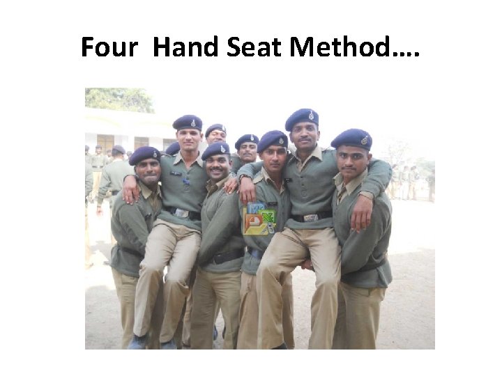 TRANSPORTATION TECHNIQUES FOR VICTIMS DURING EMERGENCY Amit Kumar