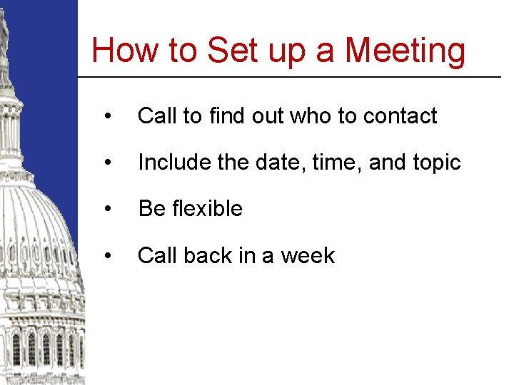 Lobbying 101 Delivering Your Message To Elected Officials