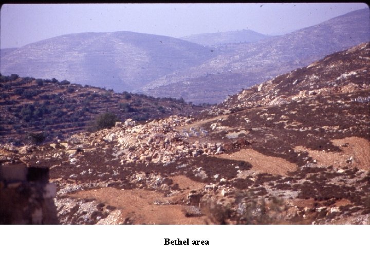 Biblical Geography Lesson 3 The People THE PEOPLE