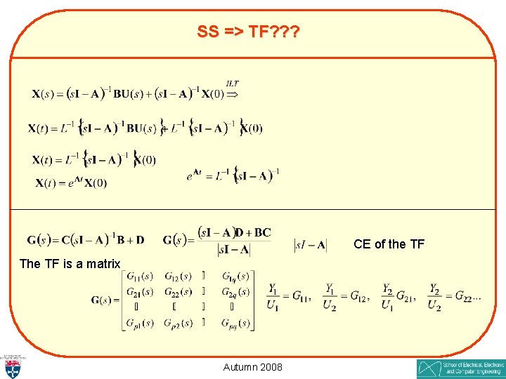 EEE 8013 Revision lecture 1 Ordinary Differential Equations