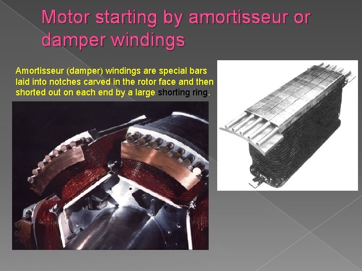PLT 301 Electrical Machine Technology II Synchronous Motor