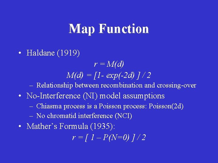 AN INTRODUCTION TO RECOMBINATION AND LINKAGE ANALYSIS Mary