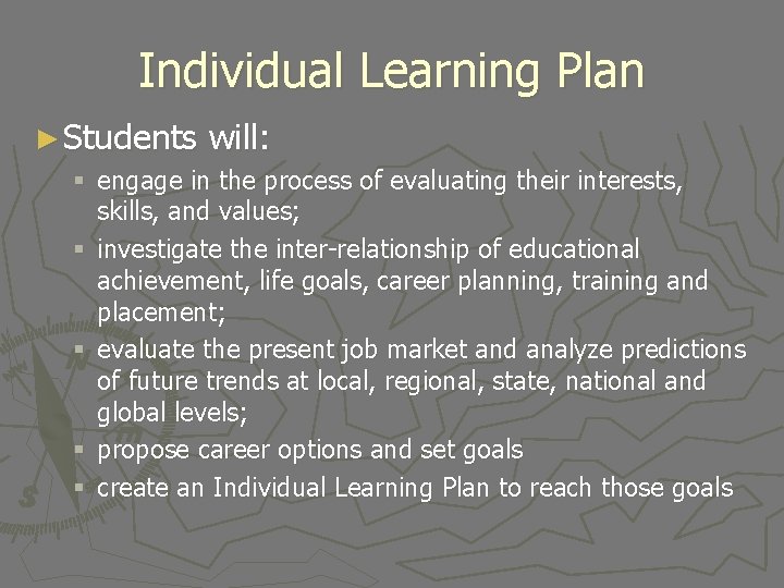 Individual Planning Individual Learning Plans School Counseling Original