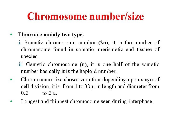 Chromosomes structure and Cell cycle Genetic Material in