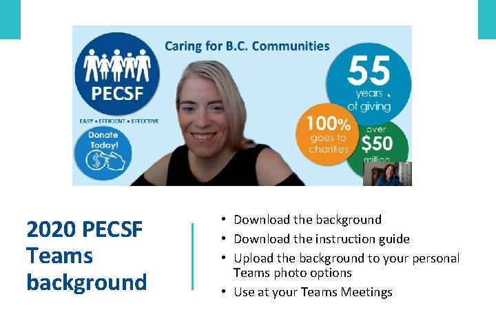 PECSF CAMPAIGN 2020 Virtual Campaign In a Box