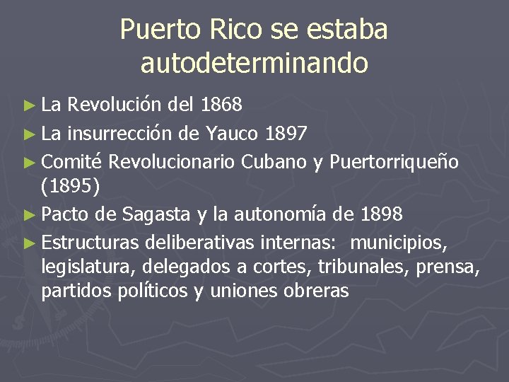 Estructura Social de Puerto Rico el contexto econmicopoltico