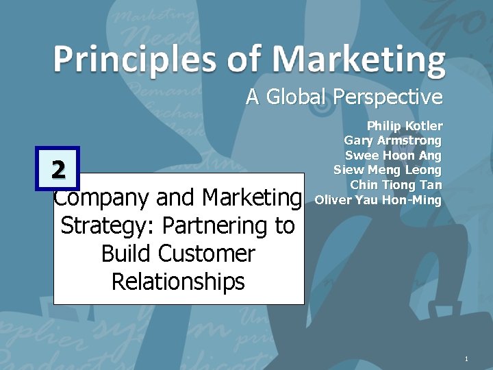 A Global Perspective 2 Company and Marketing Strategy