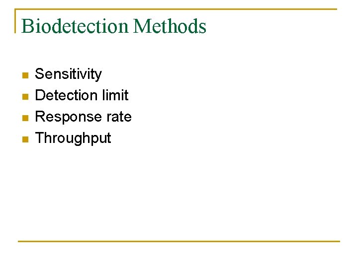 Biochip Platforms for DNA Diagnostics Introduction The DNA