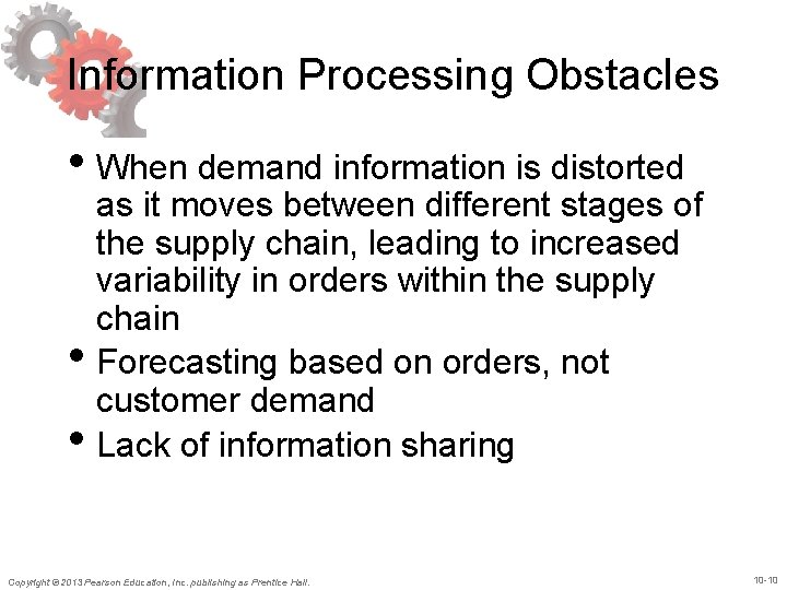 10 Coordination in a Supply Chain Power Point
