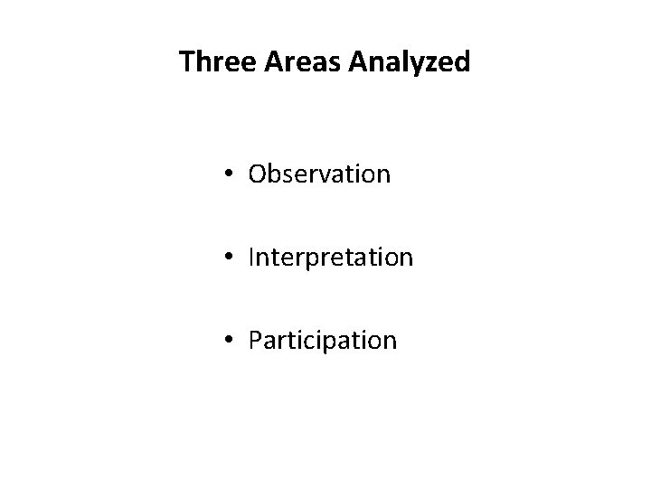 Challenges in Ethnography Steve Kutay The besetting sin