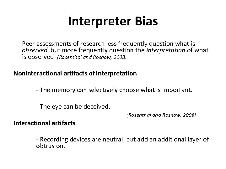Challenges in Ethnography Steve Kutay The besetting sin
