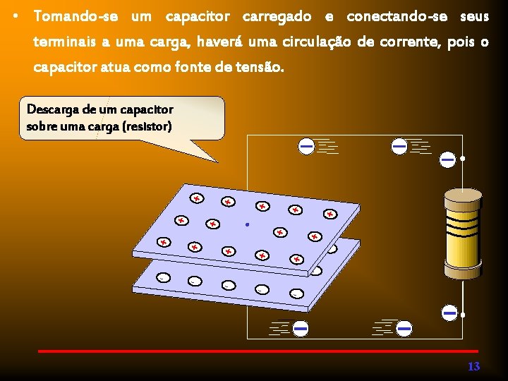 1 SUMRIO Capacitor Descarga do capacitor Capacitncia Tenso