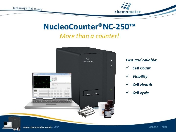 Nucleo CounterNC250 More than a counter Fast and
