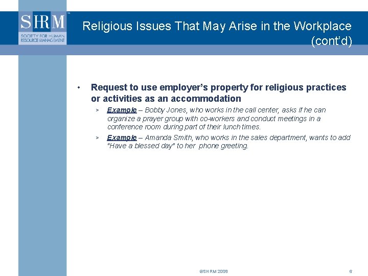 Religion in the Workplace Training for Supervisors Reviewed