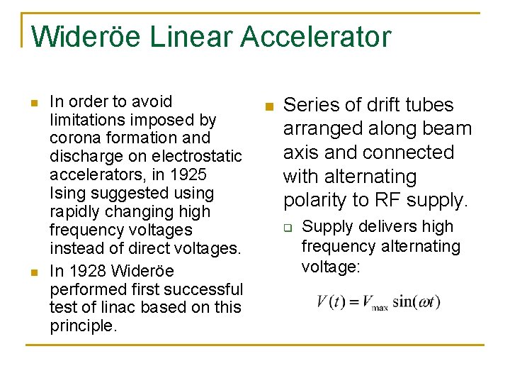 Lecture 17 Radiofrequency Cavities I Professor Emmanuel Tsesmelis