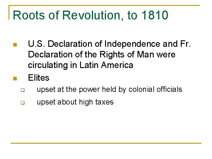 Nation Building and Economic Transformation in the Americas