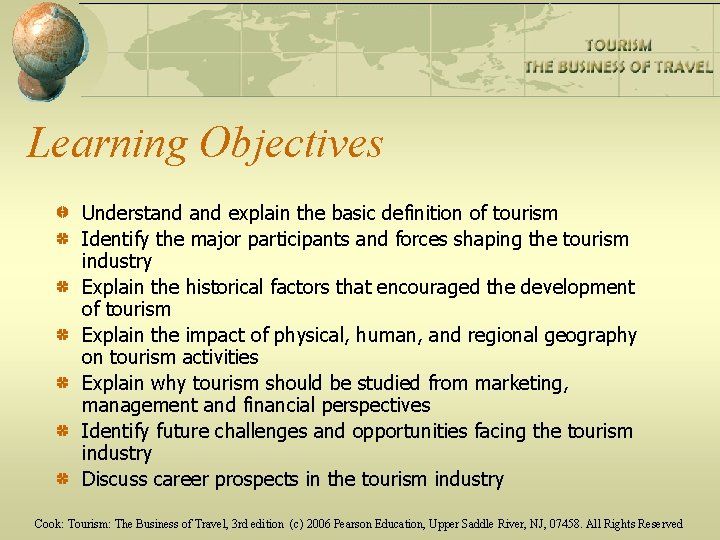 Chapter One Introducing the Worlds Largest Industry Tourism