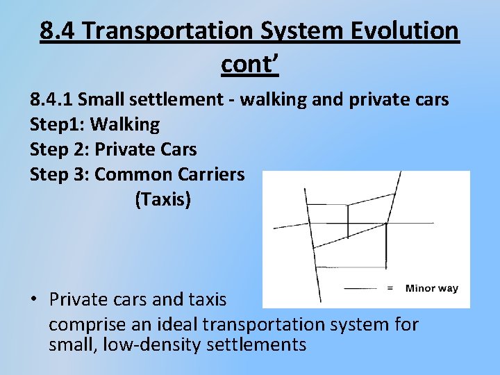 CHAPTER 8 THEORY OF URBAN PASSENGER TRANSPORT MODES