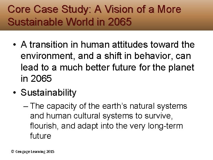 LIVING IN THE ENVIRONMENT 18 e G TYLER