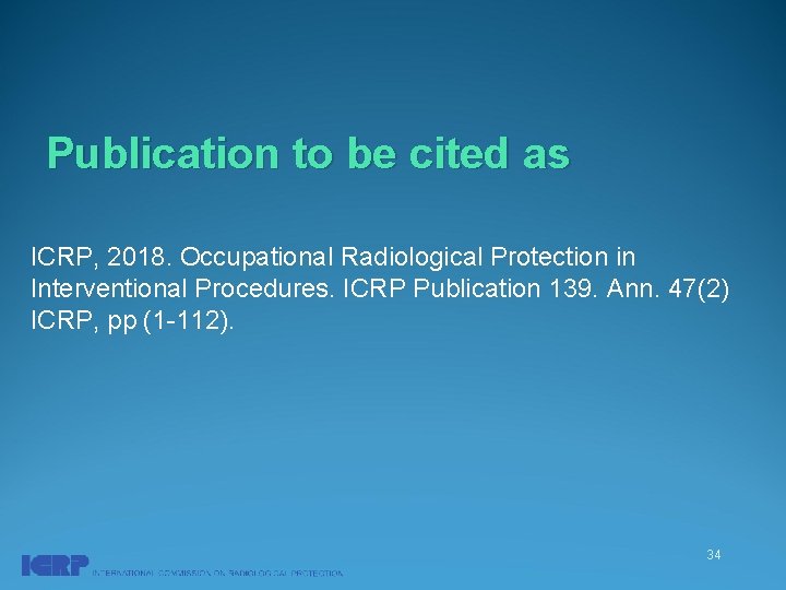 Occupational Radiological Protection in Interventional Procedures ICRP ...