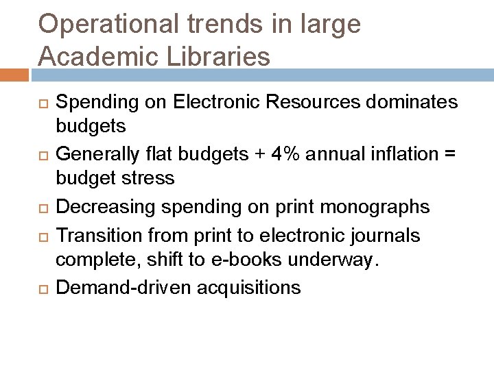 Strategic Technology strengthens the Capacity of Libraries to