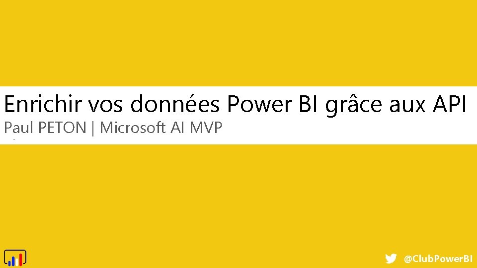 Club Power BI La communaut Power BI francophone