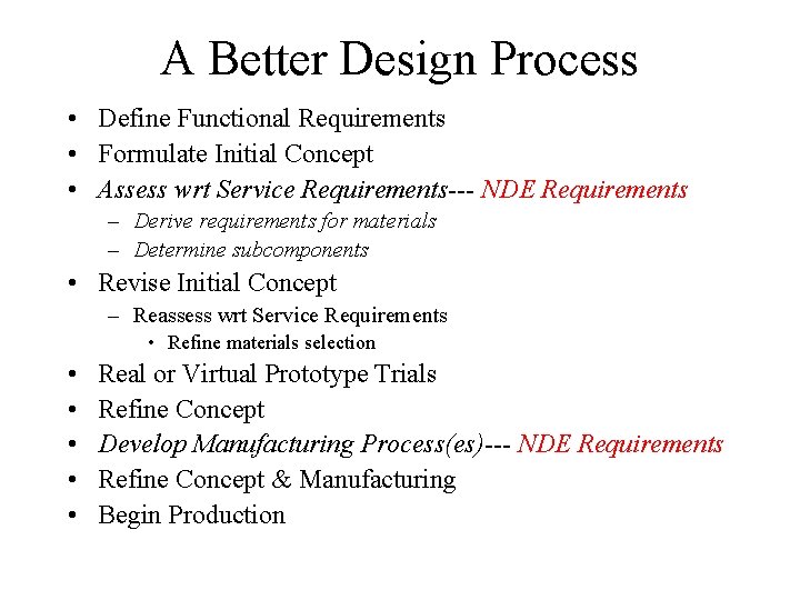 Preliminary slide This lecture is designed to be