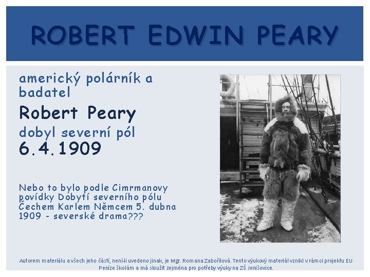 ARKTIDA V SEVERNM LEDOVM OCENU Romana Zaboilov Z