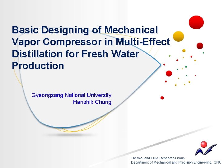 Basic Designing of Mechanical Vapor Compressor in MultiEffect