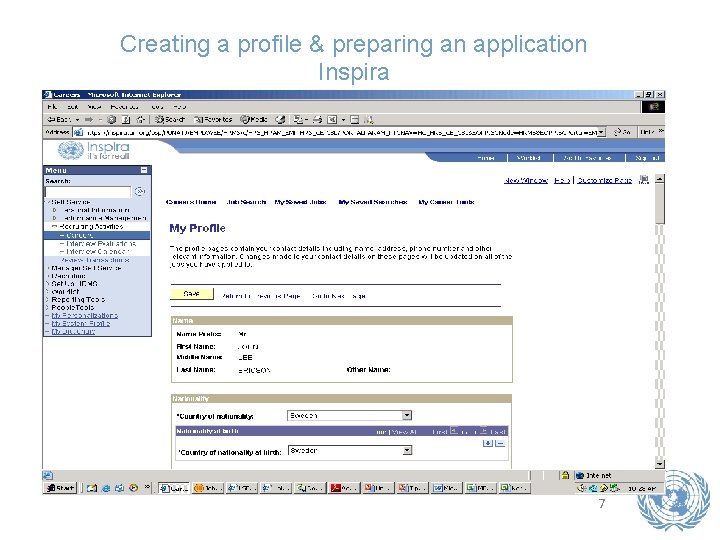 How to apply 1 Application process Searching for
