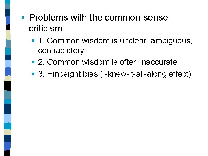 Week 1 Introduction to Social Psychology Course outline