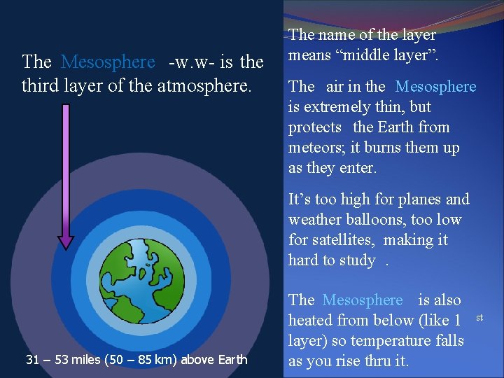 T O C Atmosphere Unit Atmosphere w w