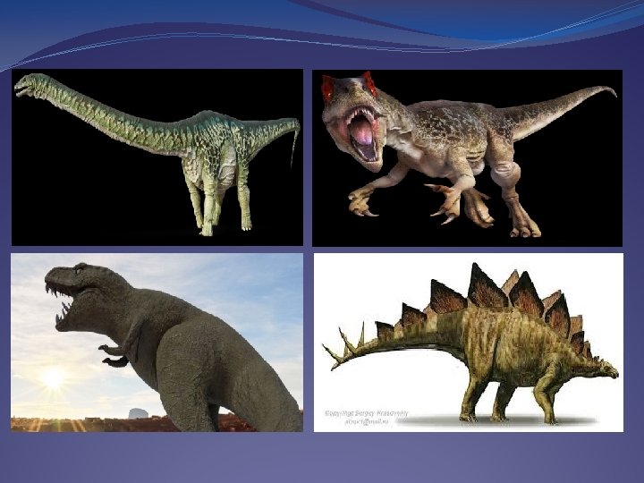 DINOSAURS Introduction Dinosaurs ruled the Earth for over